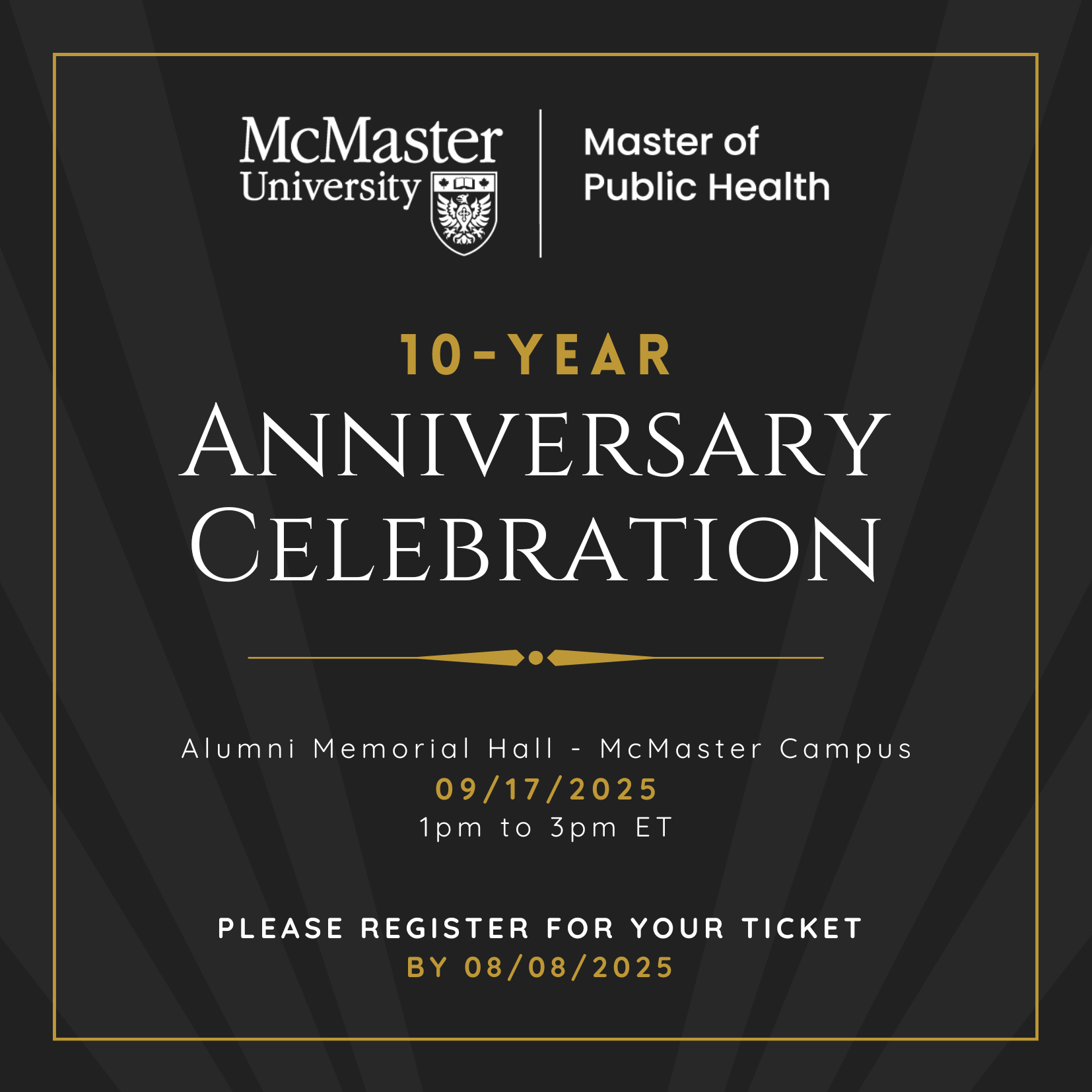 McMaster Alumni Community - Events Listing